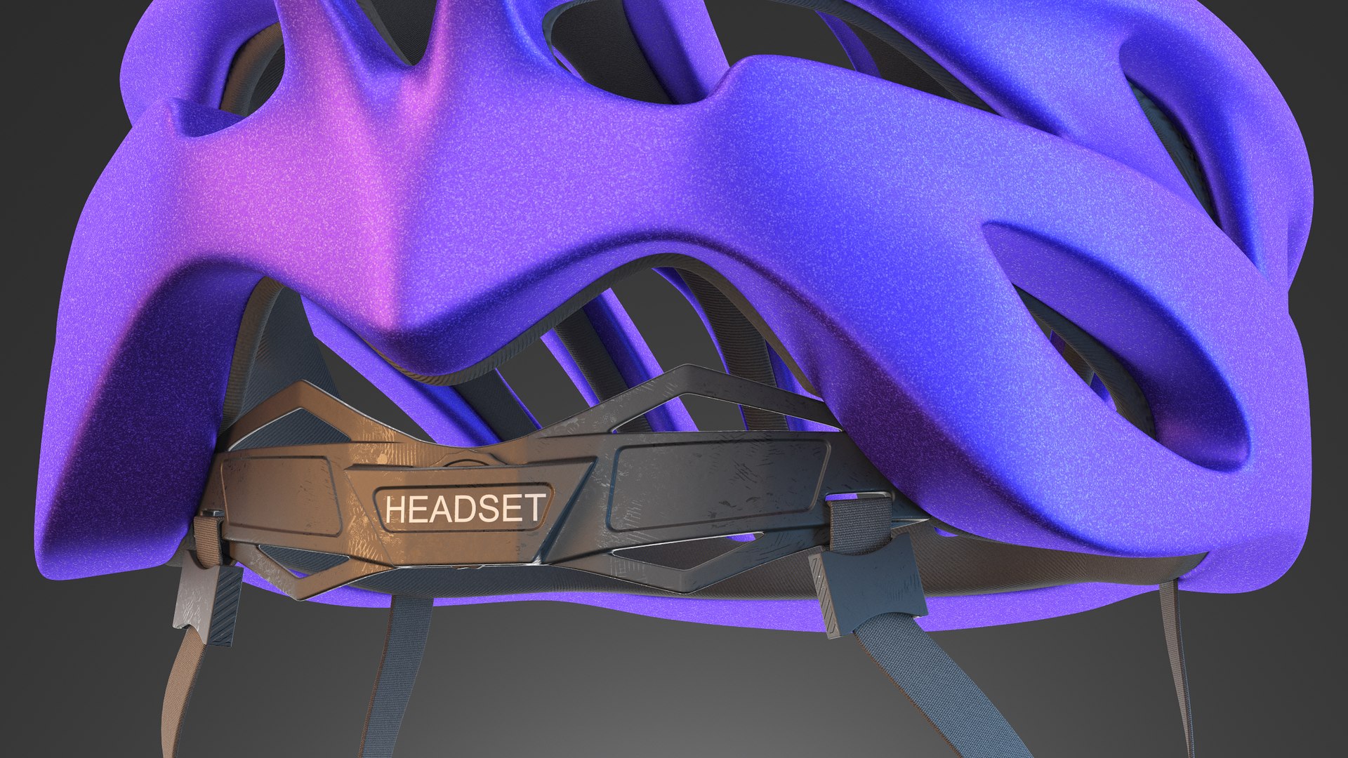 Bike Helmet With Sport Glasses PBR 3D - TurboSquid 2094573