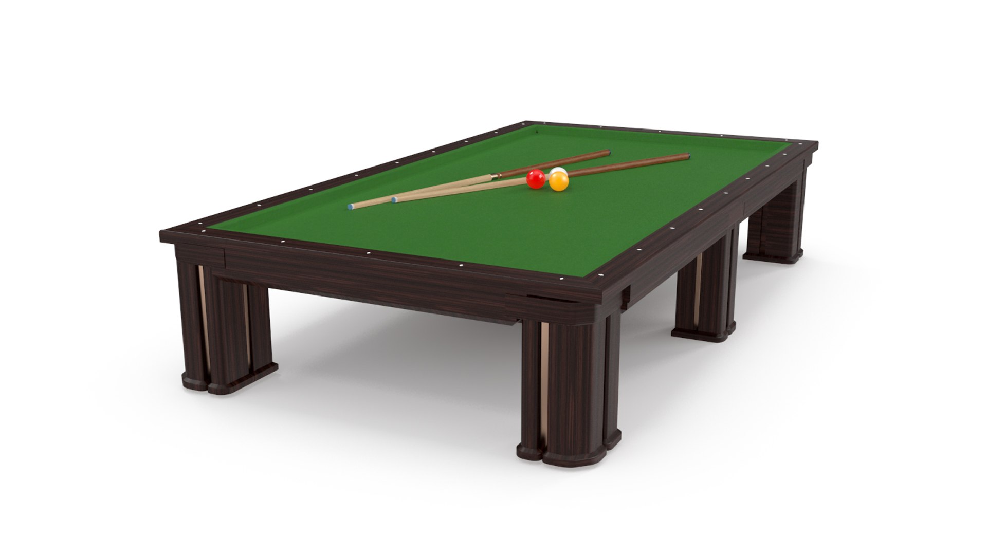 Cushion Billiards Table 3D - TurboSquid 1898704
