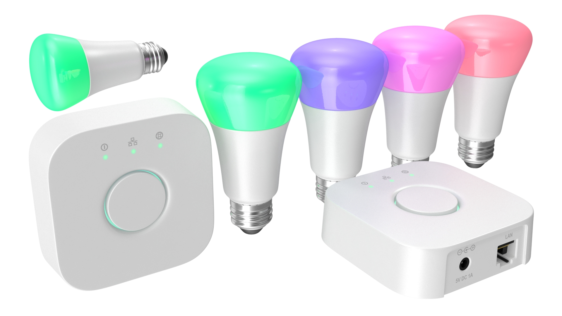 Bluetooth Hue Color Ambience 3D Model - TurboSquid 1580899