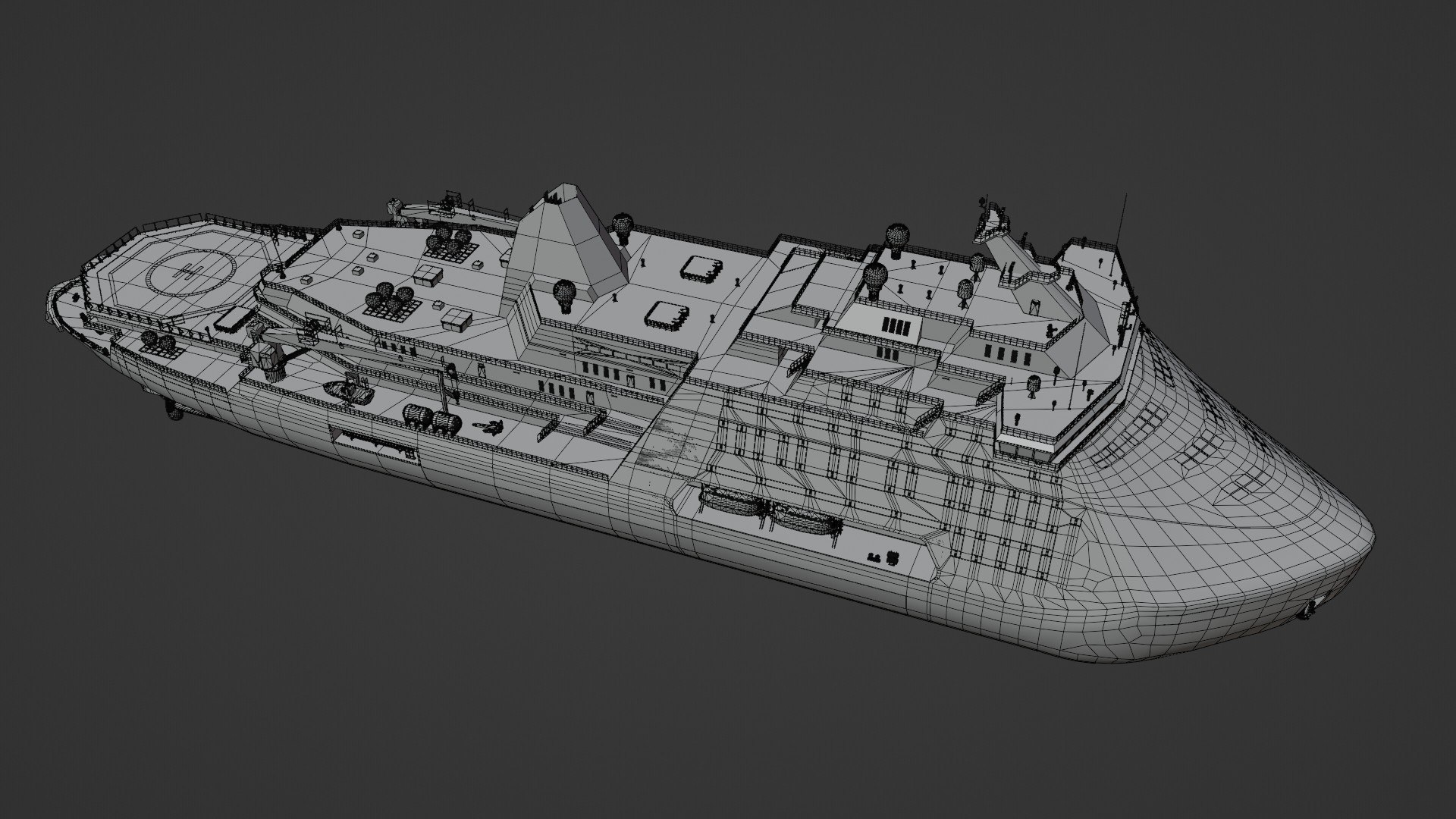 3D Leader Icebreaker model - TurboSquid 2120393