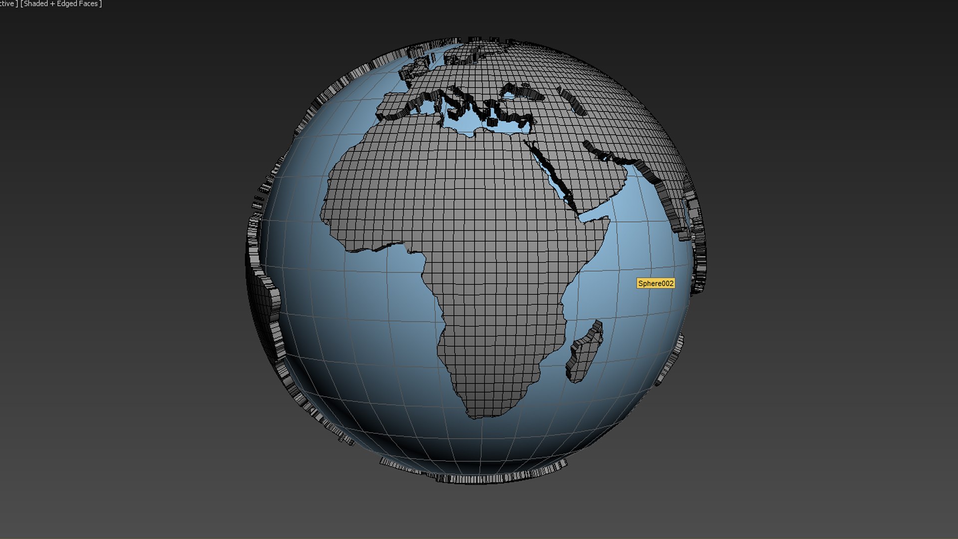 World Globe 3d Model