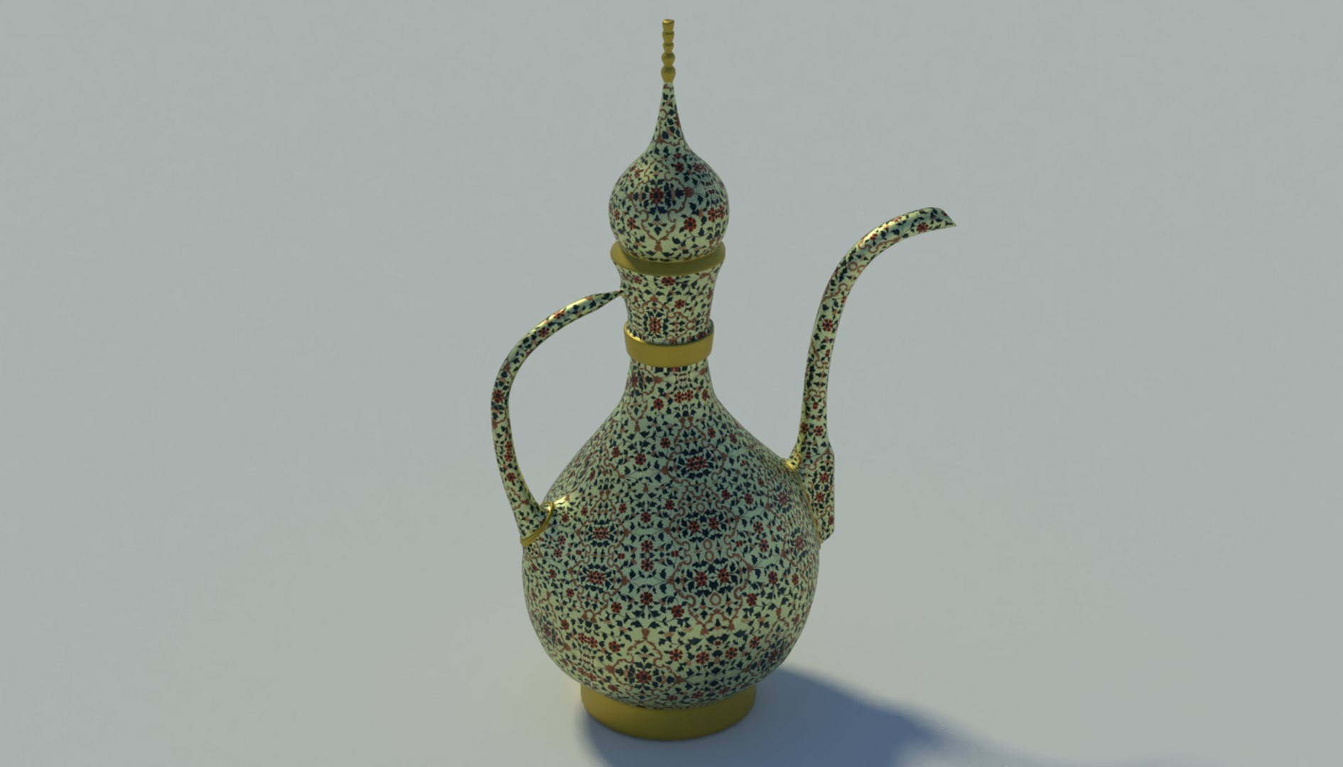 Surai Decorative 3D Model - TurboSquid 1382542