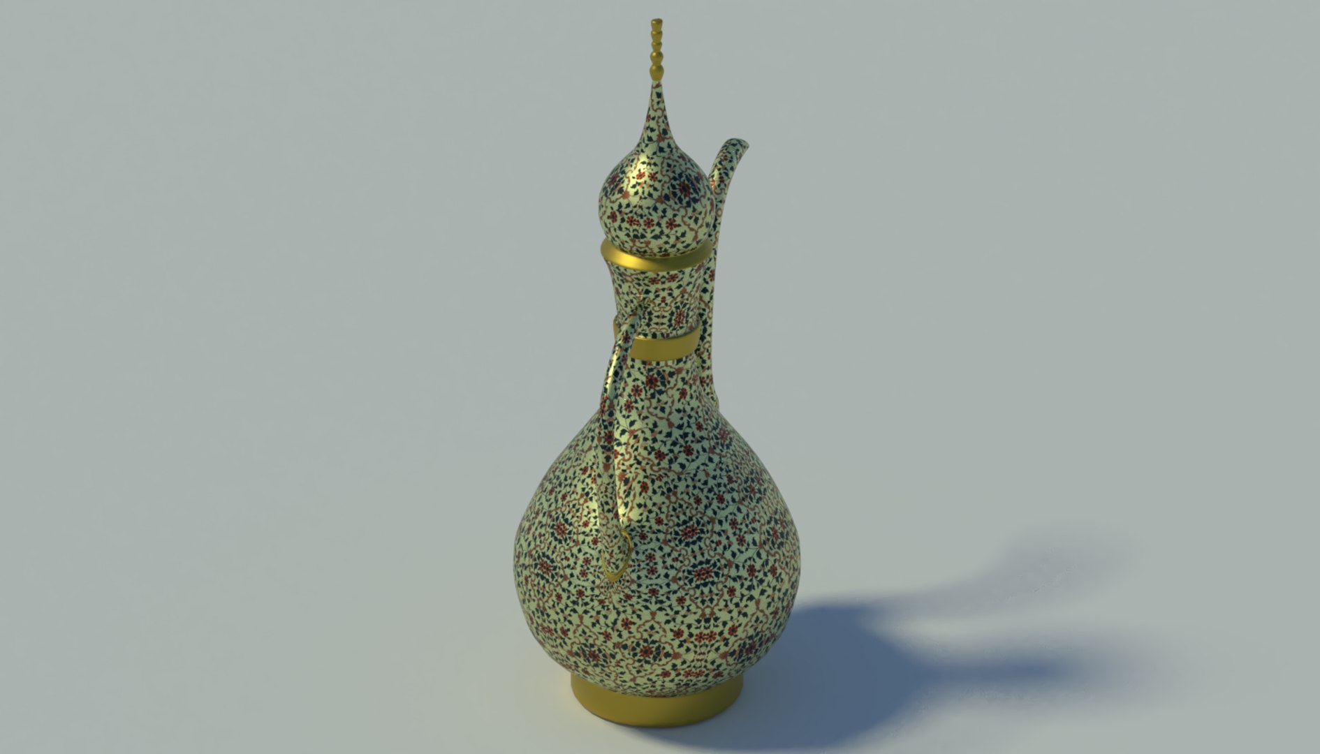 Surai Decorative 3D Model - TurboSquid 1382542