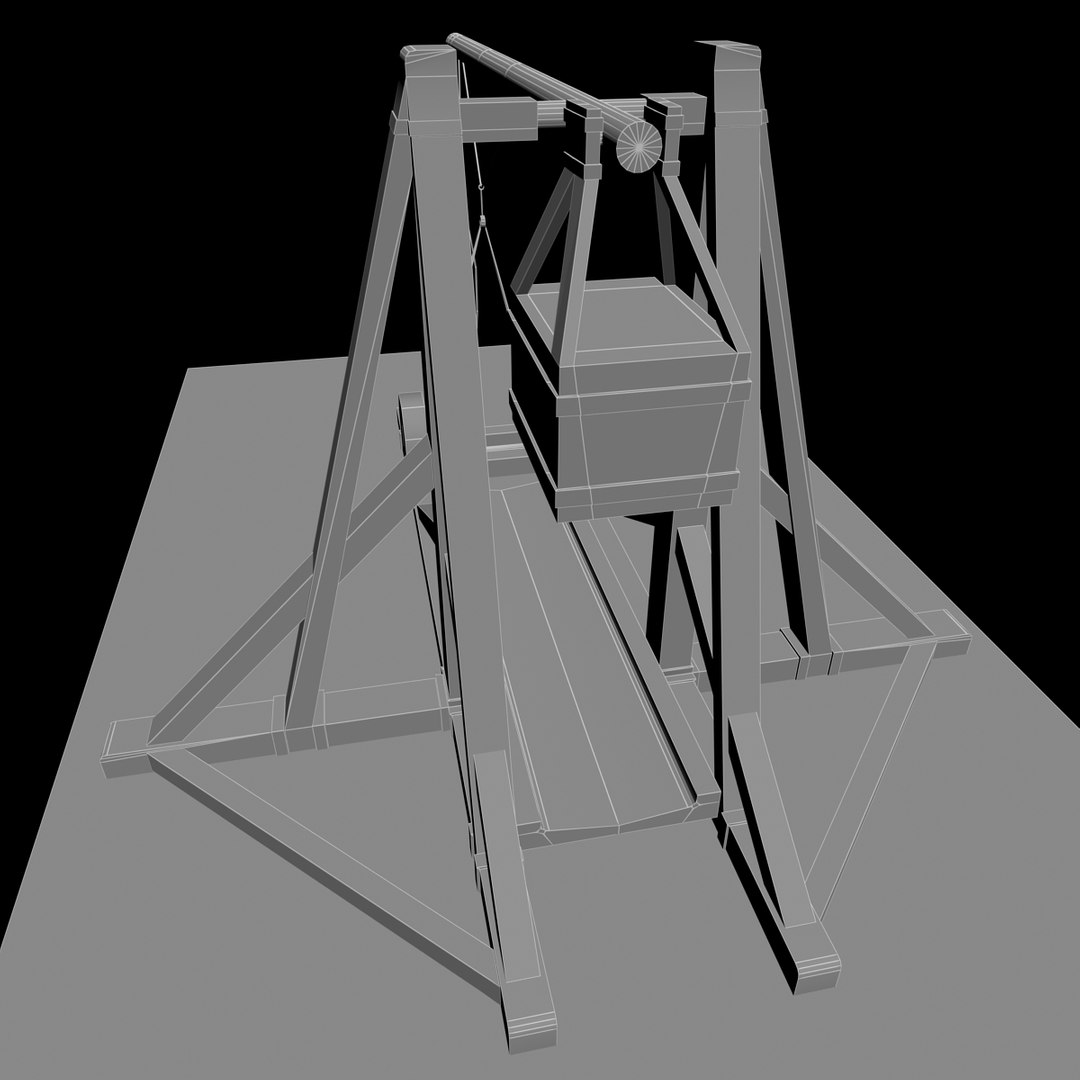 S Medieval Trebuchet