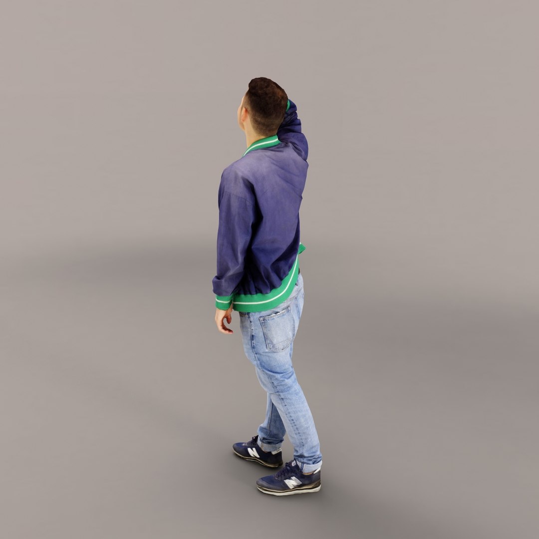 Photorealistic Scan People 3d Model