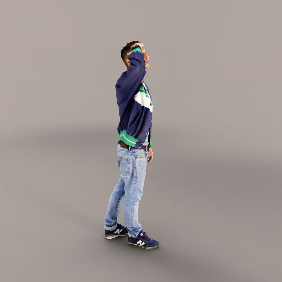 Photorealistic Scan People 3d Model