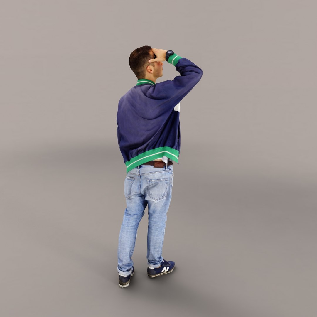 Photorealistic Scan People 3d Model
