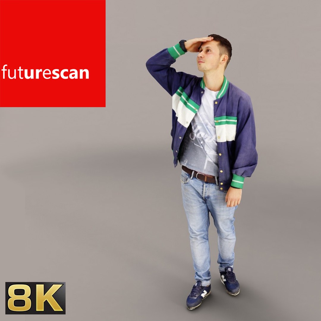 Photorealistic Scan People 3d Model