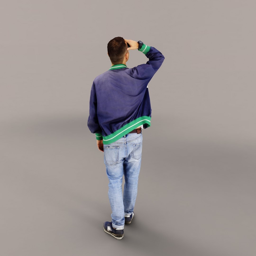 Photorealistic Scan People 3d Model