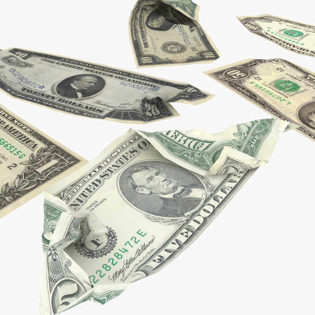 3d Model Dollars 1 5