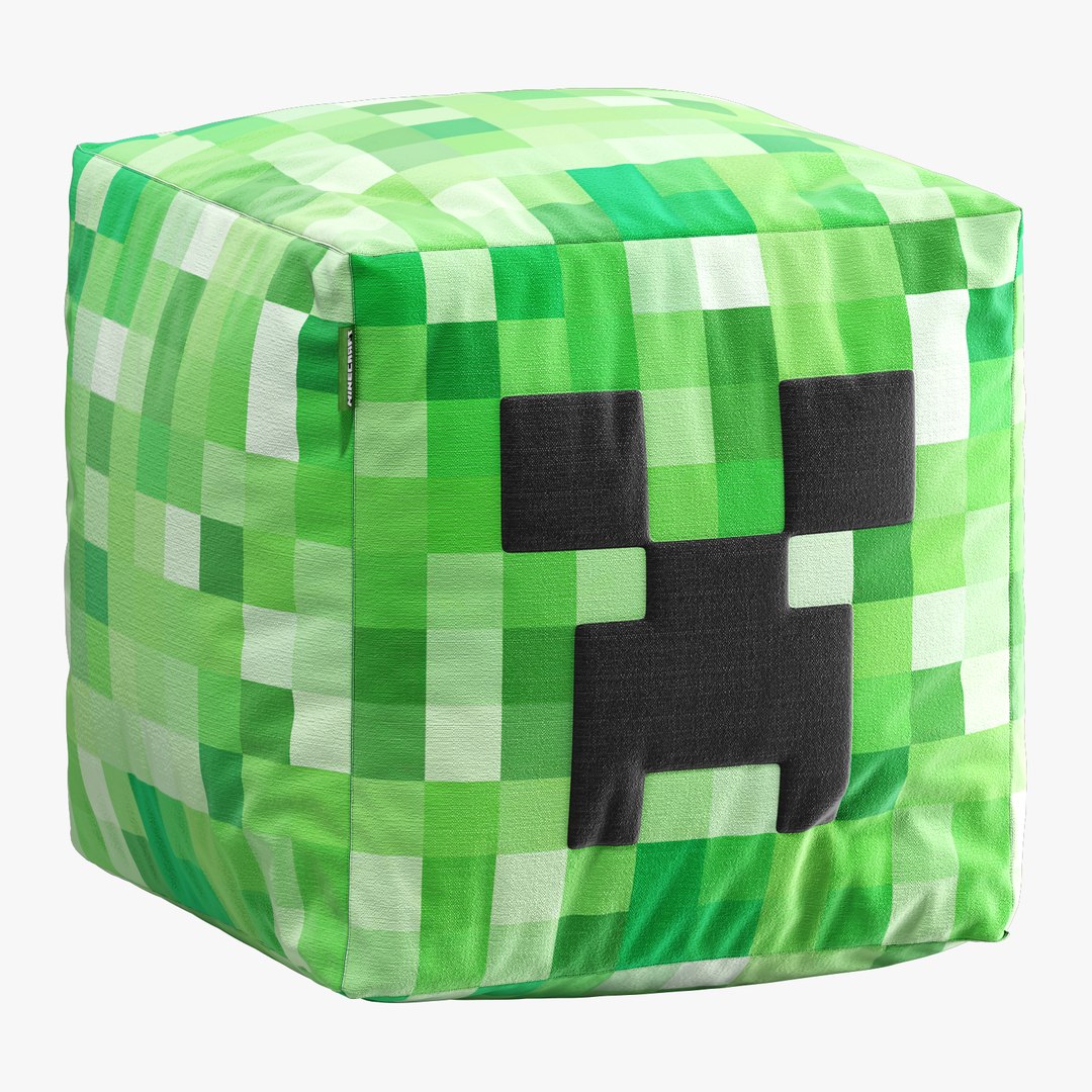 Minecraft Ottoman Set 001 3D Model - TurboSquid 1949647