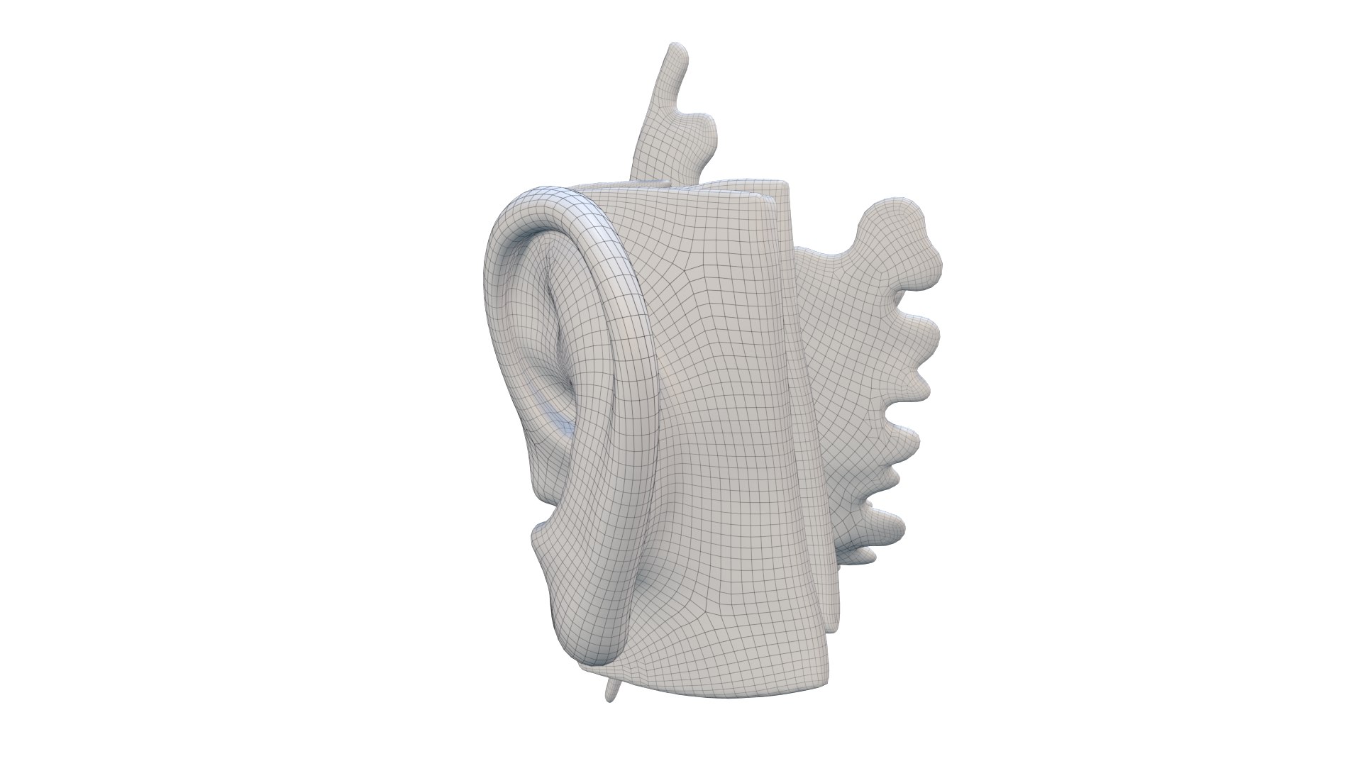 Ear Anatomy 3D Model - TurboSquid 2377455