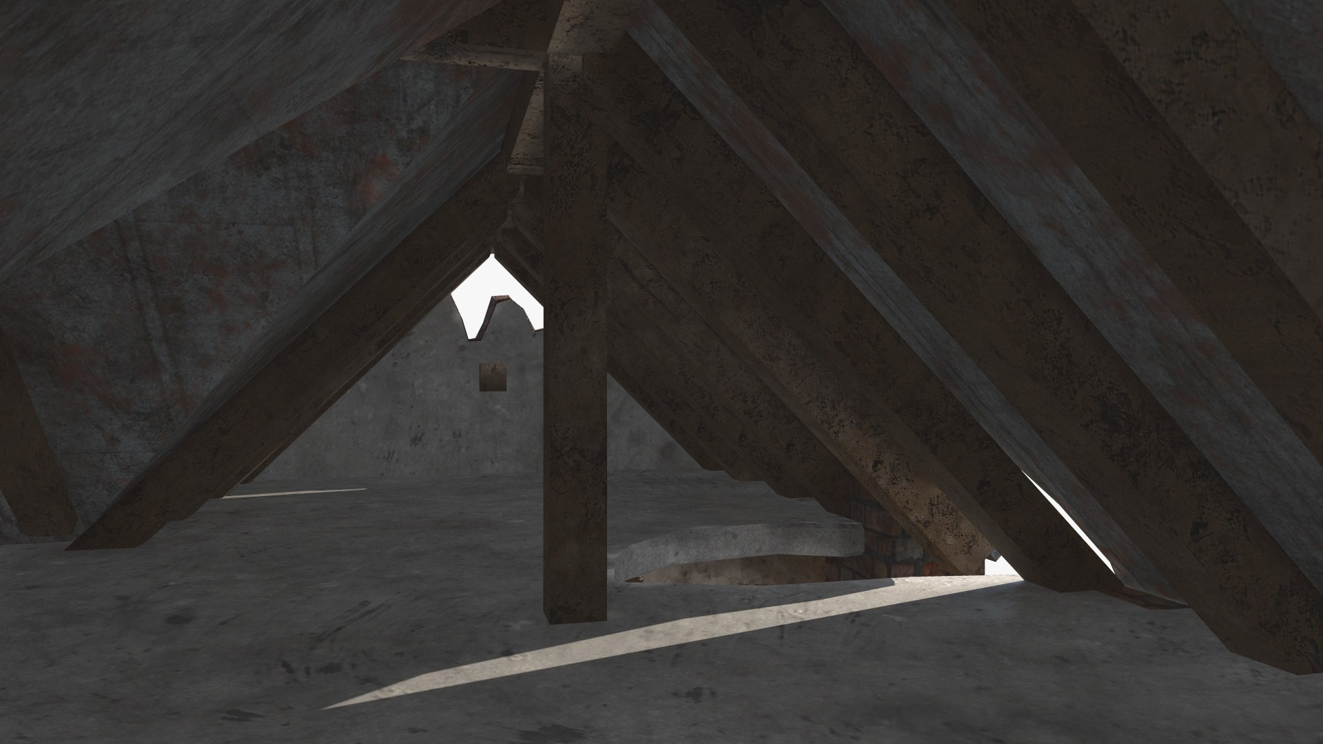 Destroyed Building Family House 3D Model - TurboSquid 2292239