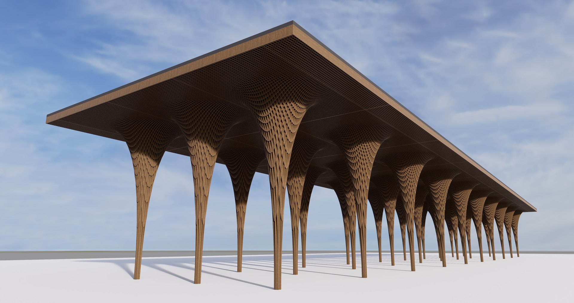 Parametric Mega Column 3D Model - TurboSquid 2018919