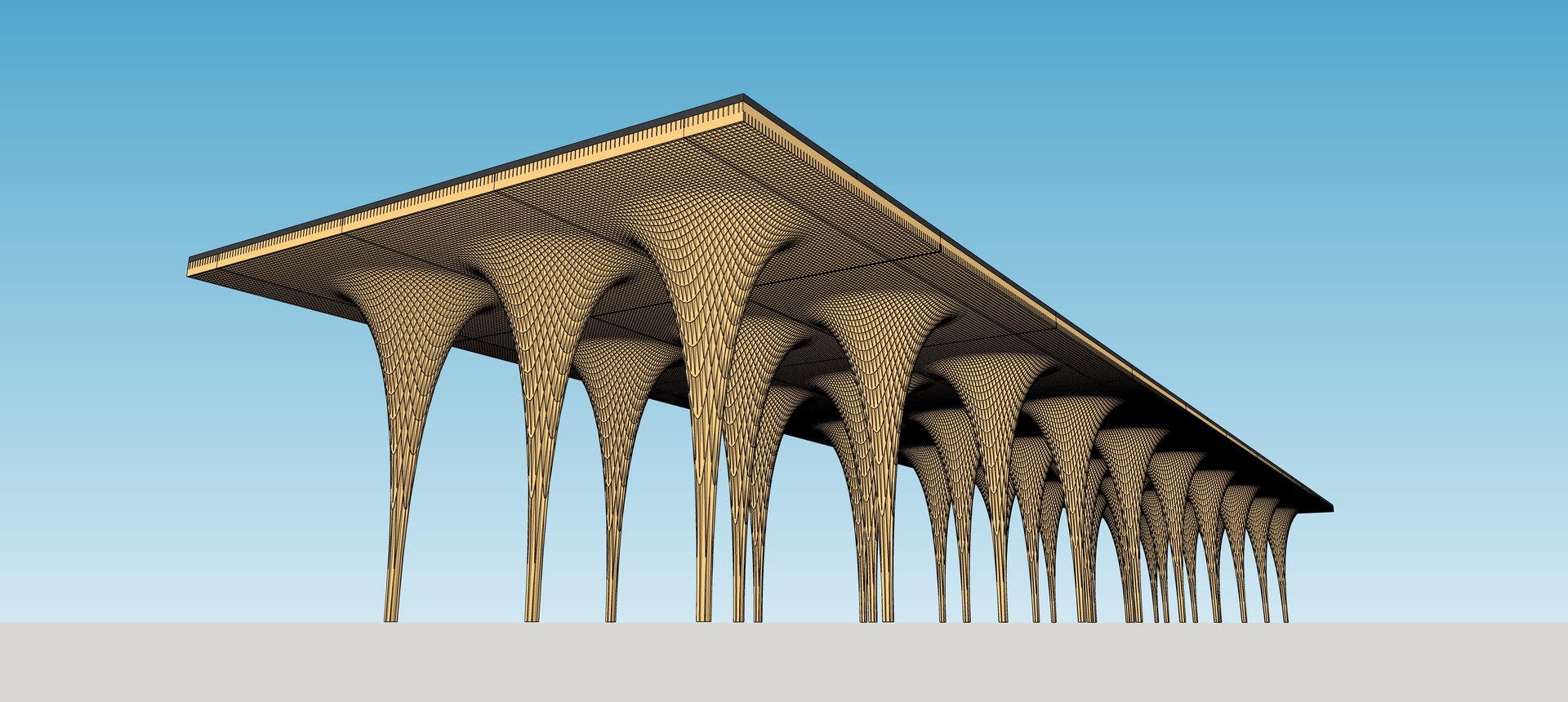 Parametric Mega Column 3D Model - TurboSquid 2018919