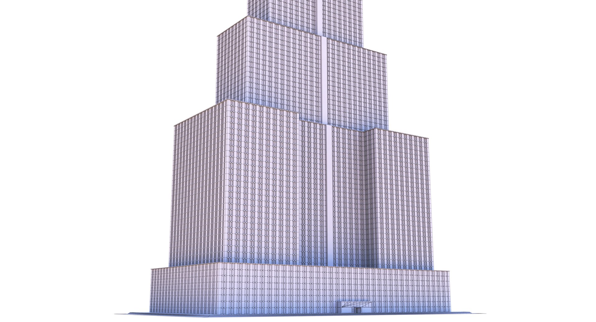 Skyscraper Building 3D Model - TurboSquid 1382006