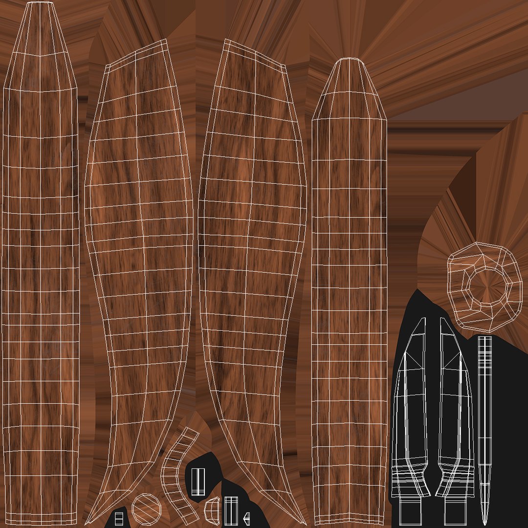 Knife Chip Carving model - TurboSquid 2152619