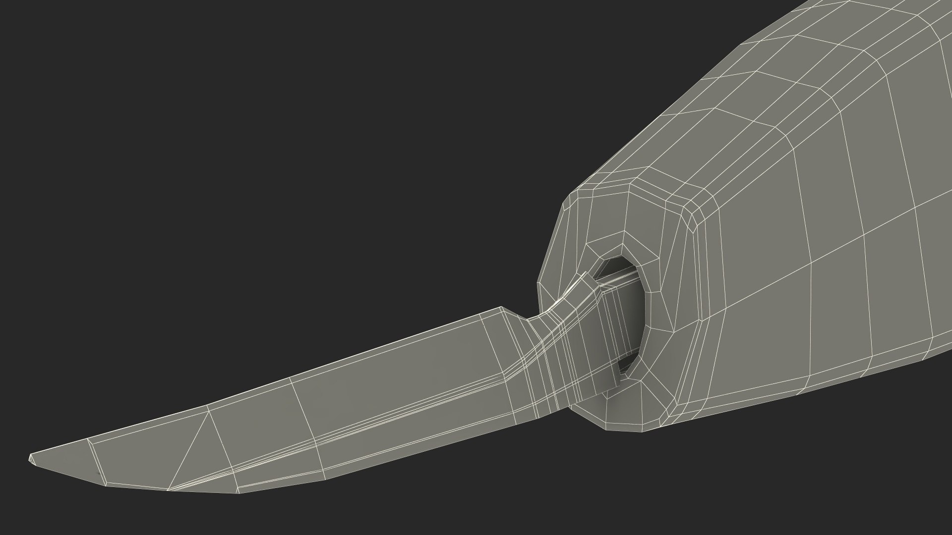 Knife Chip Carving model - TurboSquid 2152619