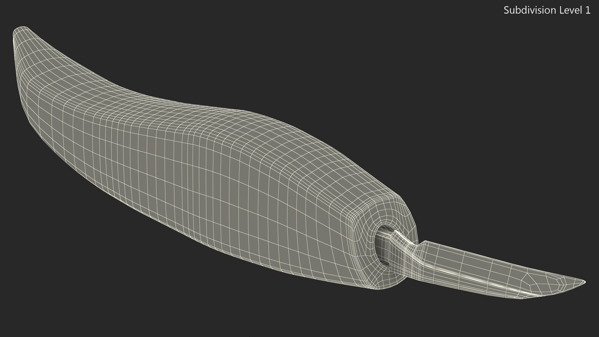 Knife Chip Carving model - TurboSquid 2152619