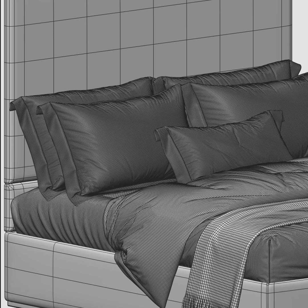 3D Bed By The Sofa And Chair Company 38 - TurboSquid 2365013