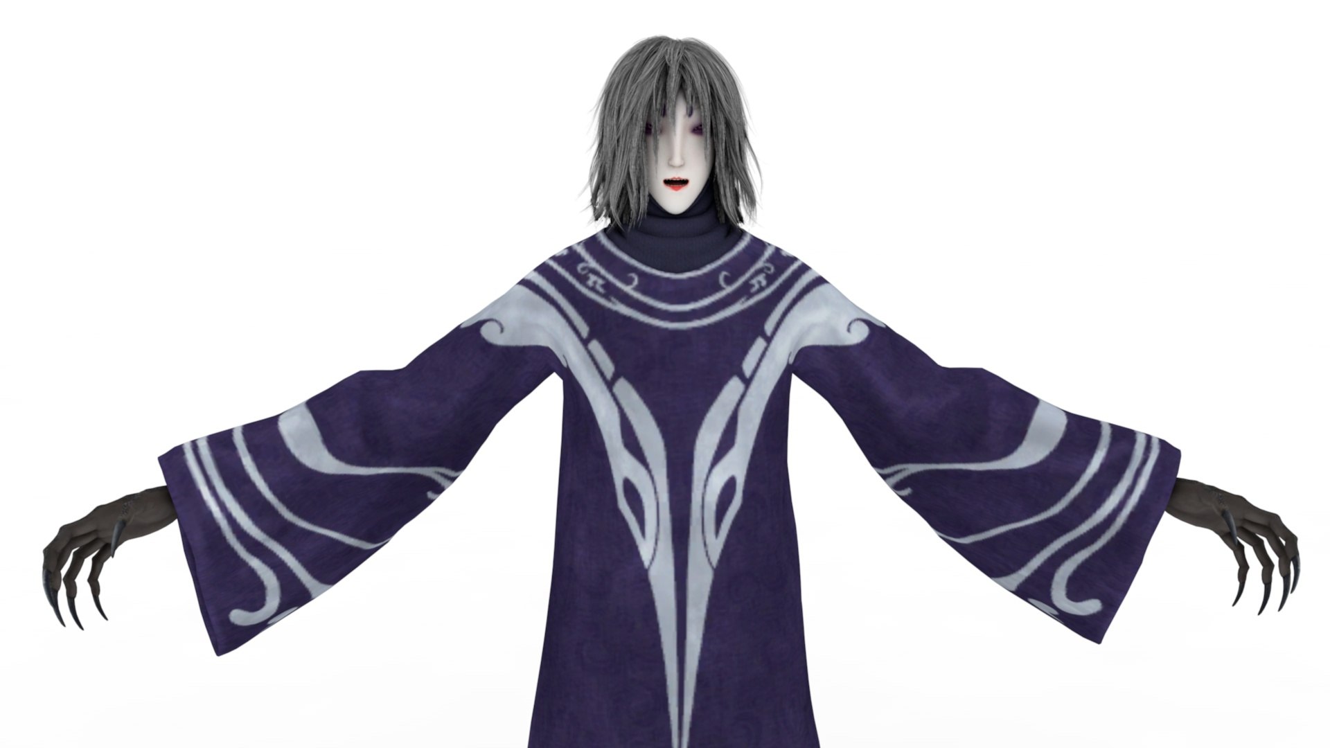 Ghost Female 3D Model - TurboSquid 2089179