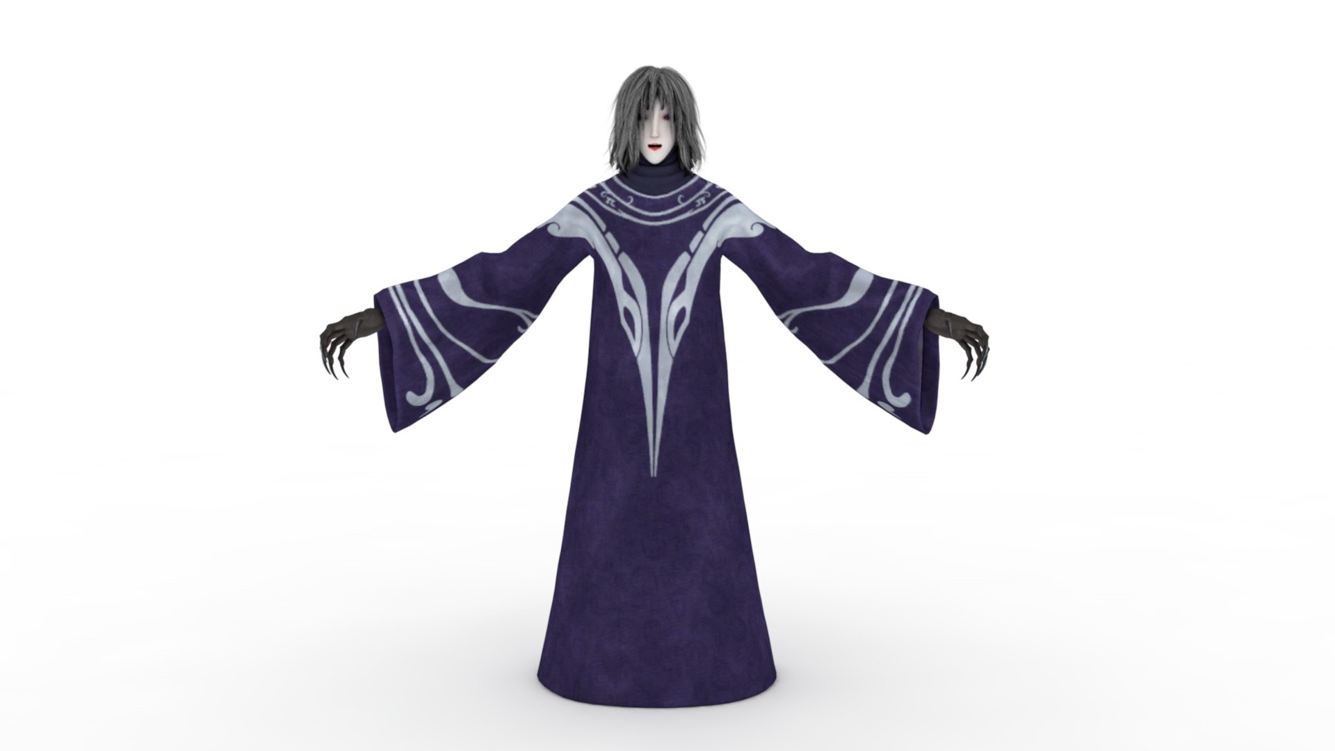 Ghost Female 3D Model - TurboSquid 2089179