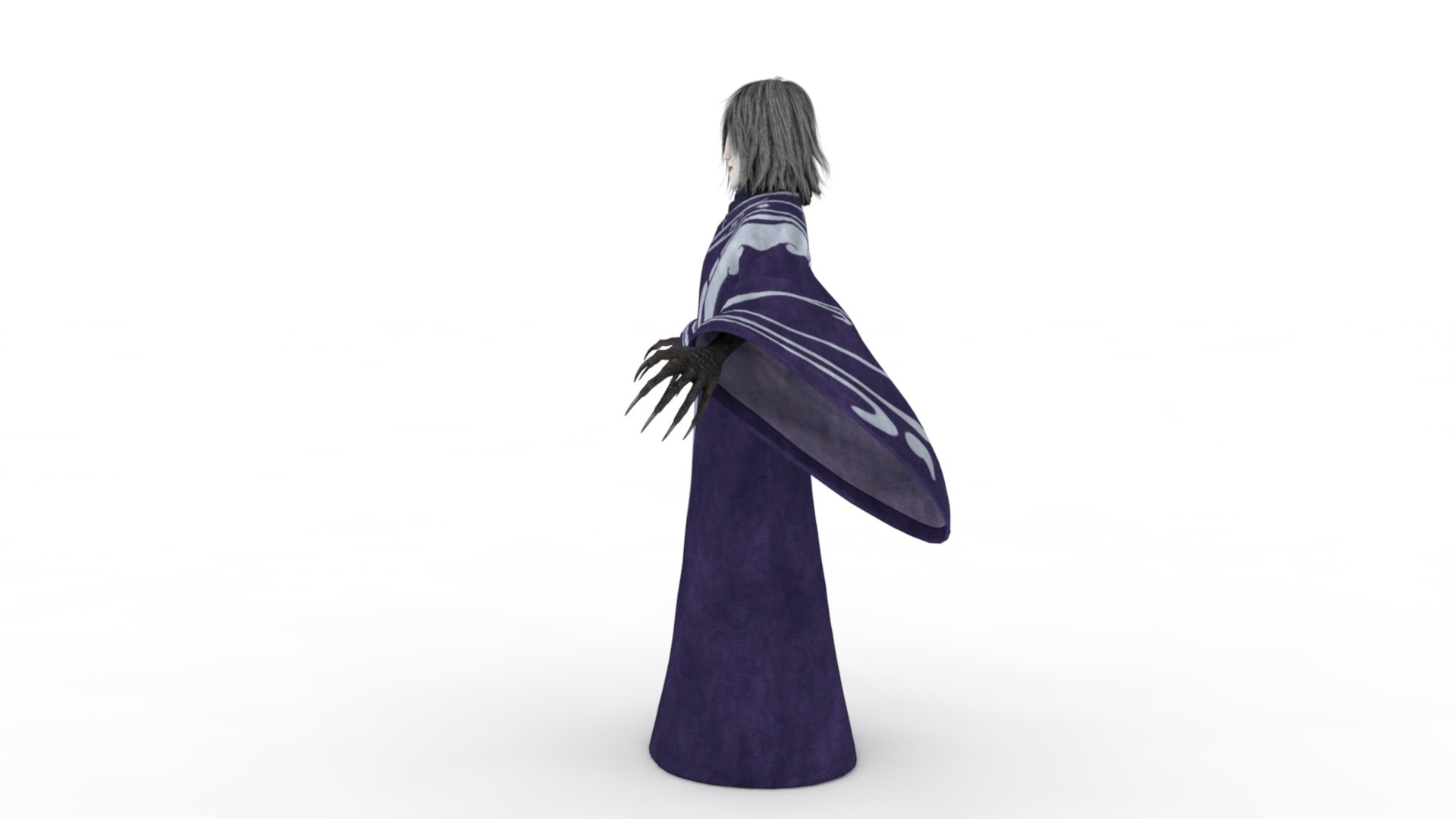 Ghost Female 3D Model - TurboSquid 2089179