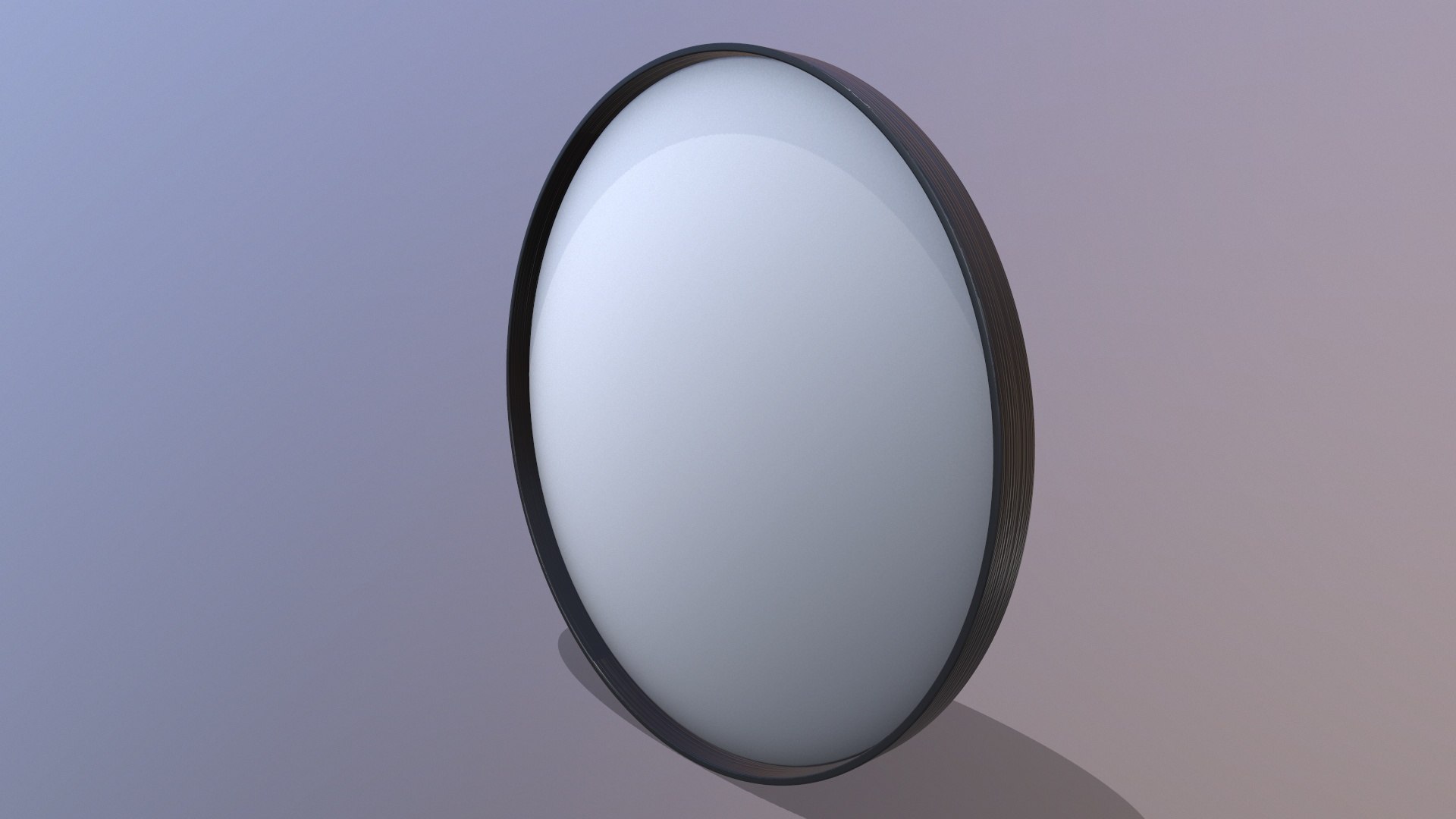 3D Round Mounted Mirror - TurboSquid 2271862