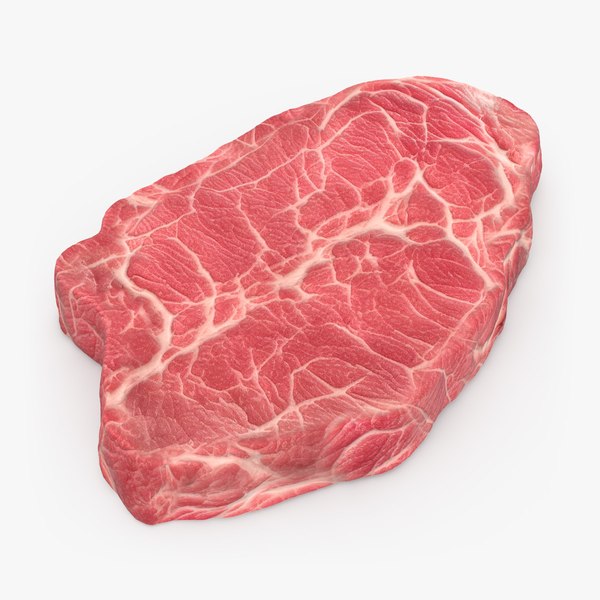 modelo 3d Raw Beef Steak v3 - TurboSquid 2037509