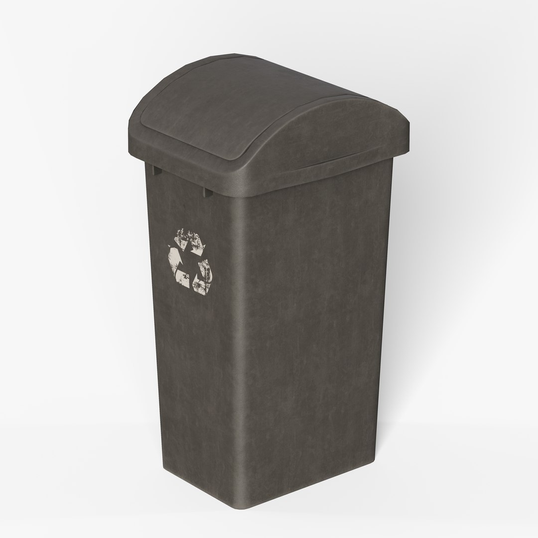3D Model Trash Can - TurboSquid 2185932