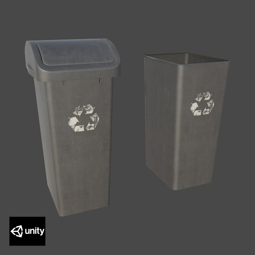 3D Model Trash Can - TurboSquid 2185932