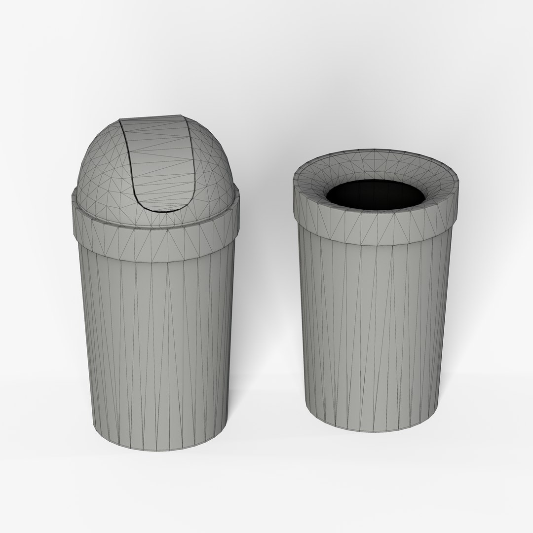 3D Model Trash Can - TurboSquid 2185932