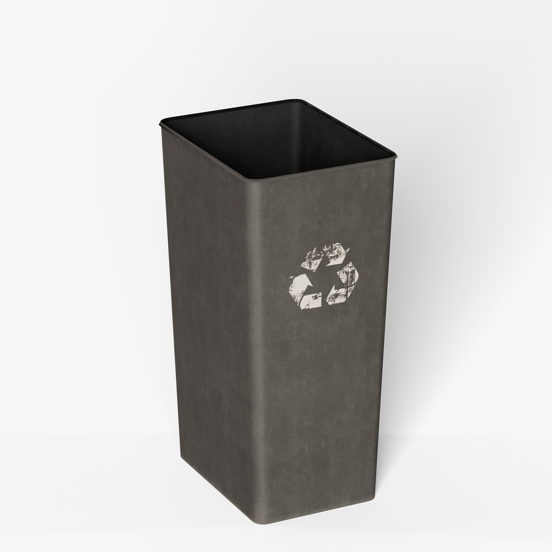 3D Model Trash Can - TurboSquid 2185932