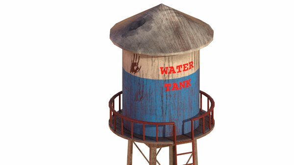 3D Water Tank model - TurboSquid 1722945