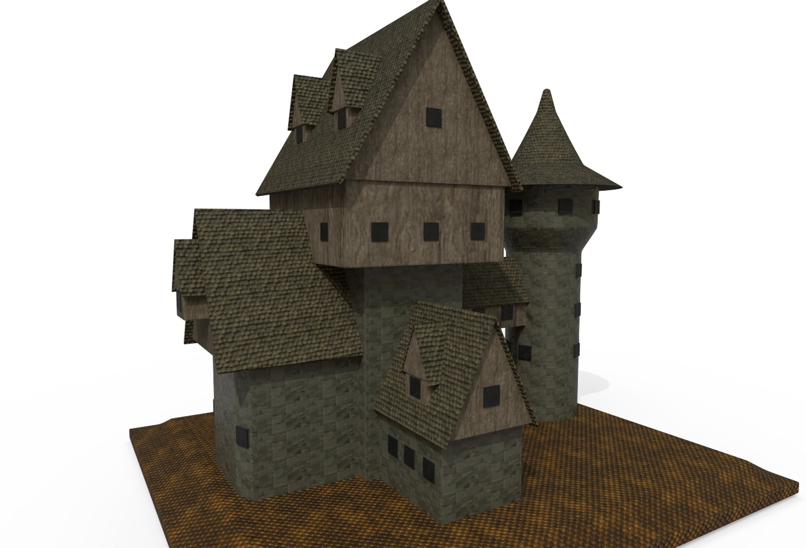 Medieval Inn 3D - TurboSquid 1530389