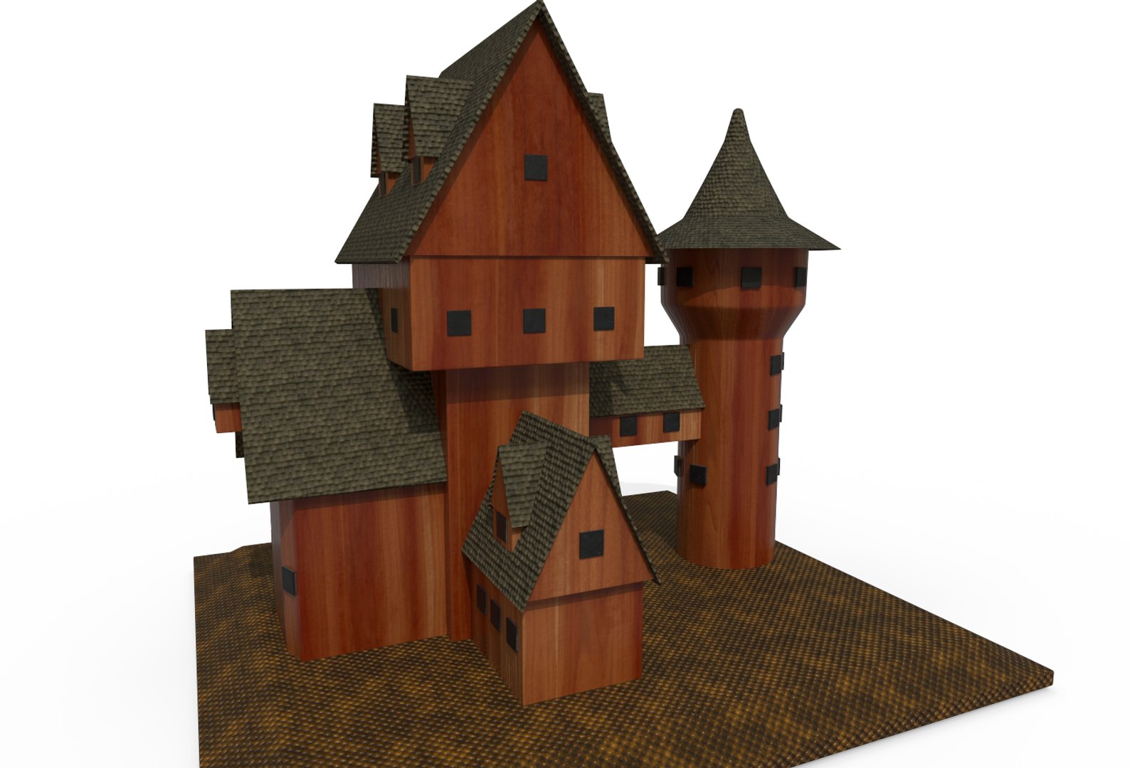 Medieval Inn 3D - TurboSquid 1530389
