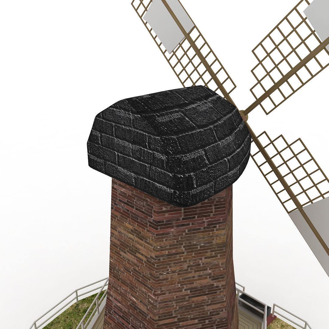 3d Model Windmill Wind Milling