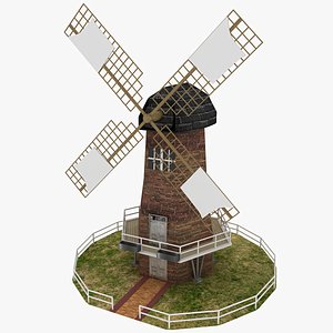 AutoCAD drawing Windmill Models | TurboSquid
