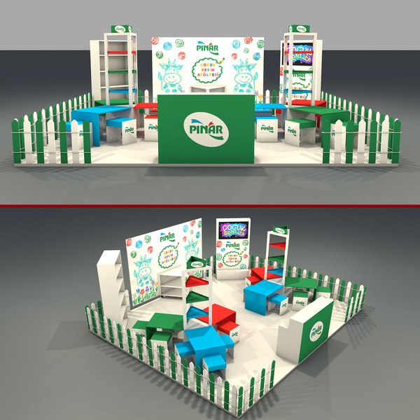 Animated Exhibition 3D Models for Download | TurboSquid