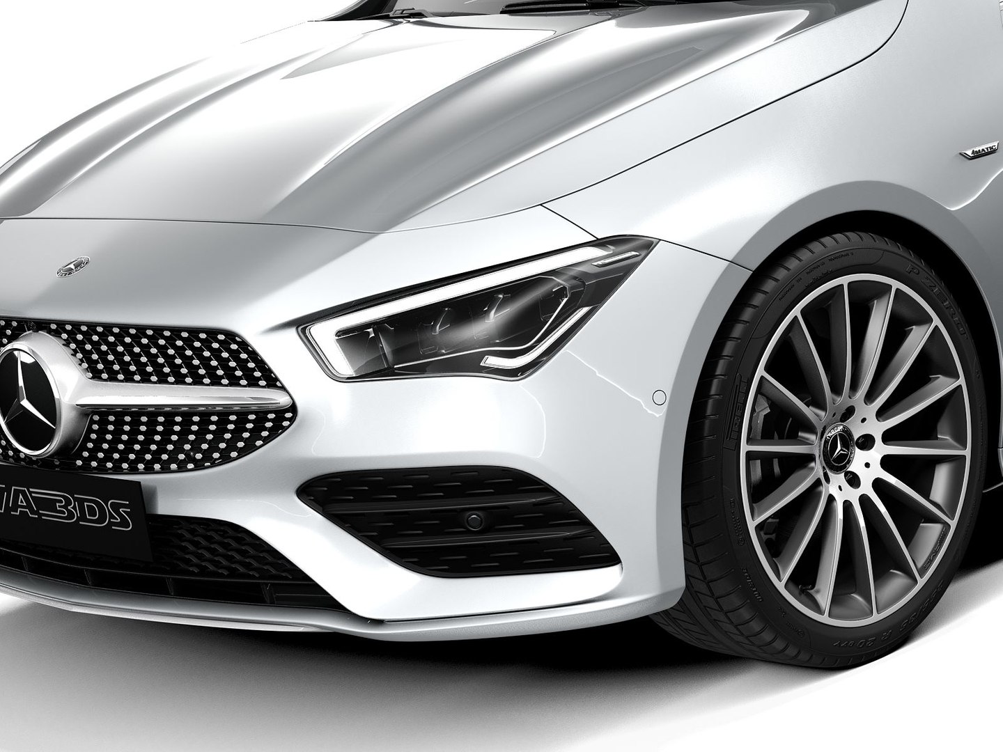 3D Mercedes-benz Cla Shooting Brake Model - TurboSquid 1439181