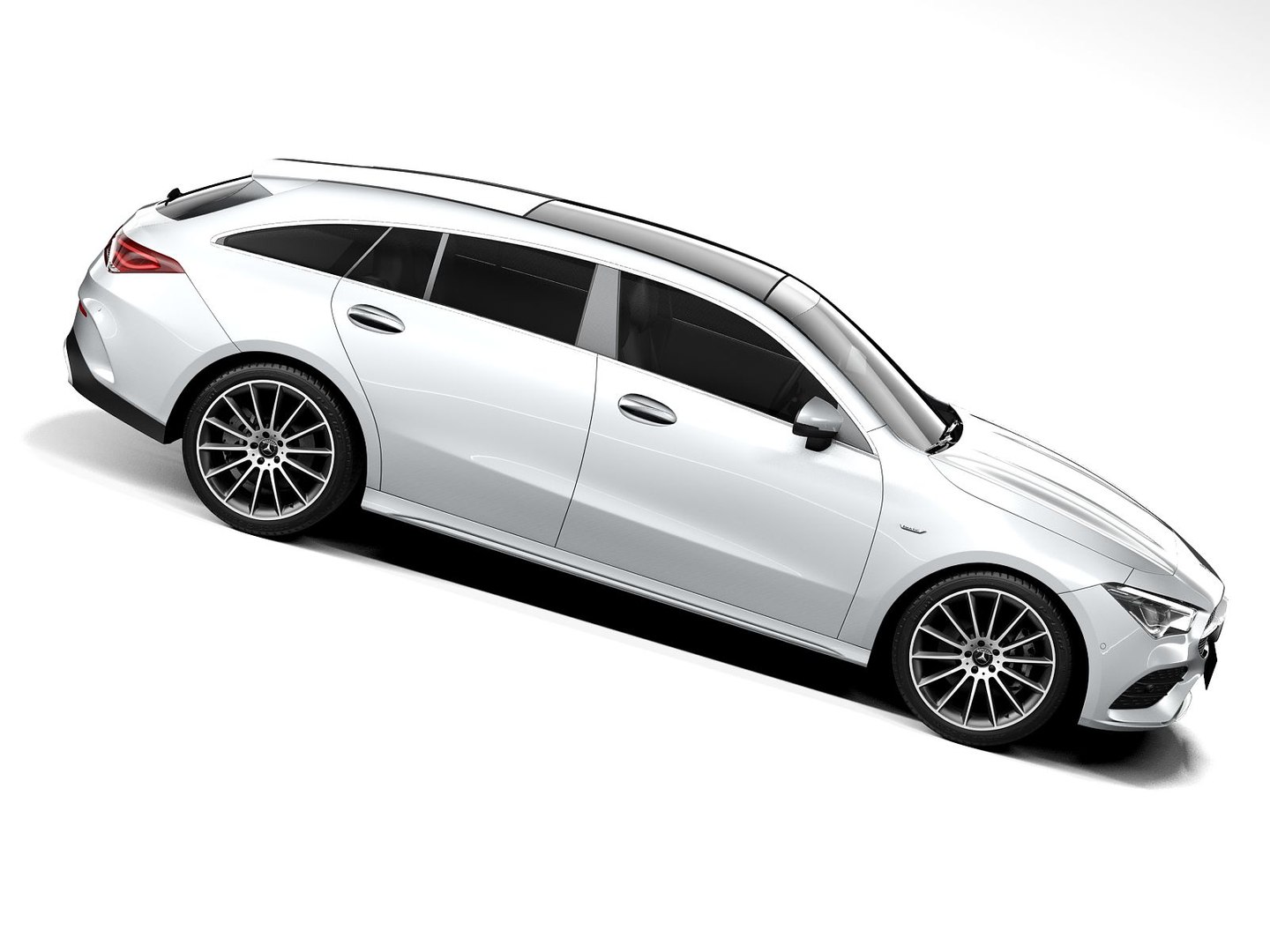 3D Mercedes-benz Cla Shooting Brake Model - TurboSquid 1439181