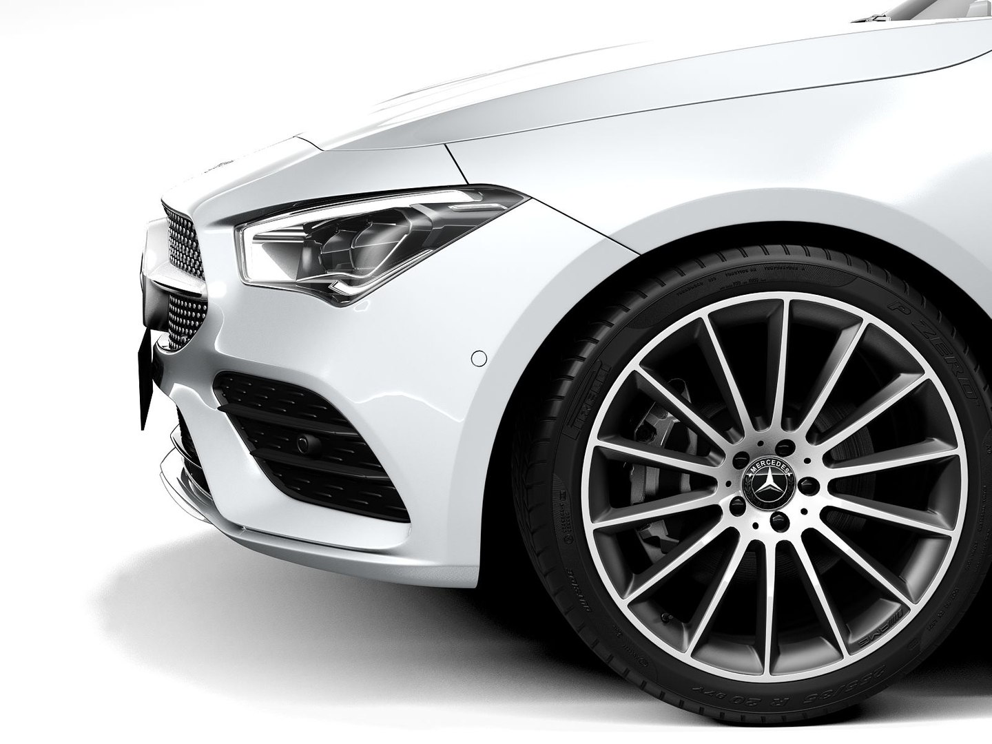 3D Mercedes-benz Cla Shooting Brake Model - TurboSquid 1439181