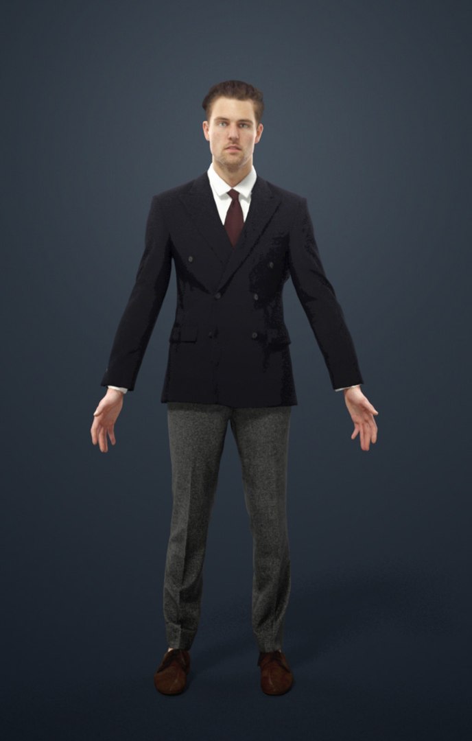 3D Rigged Characters Include Biped - TurboSquid 1396374