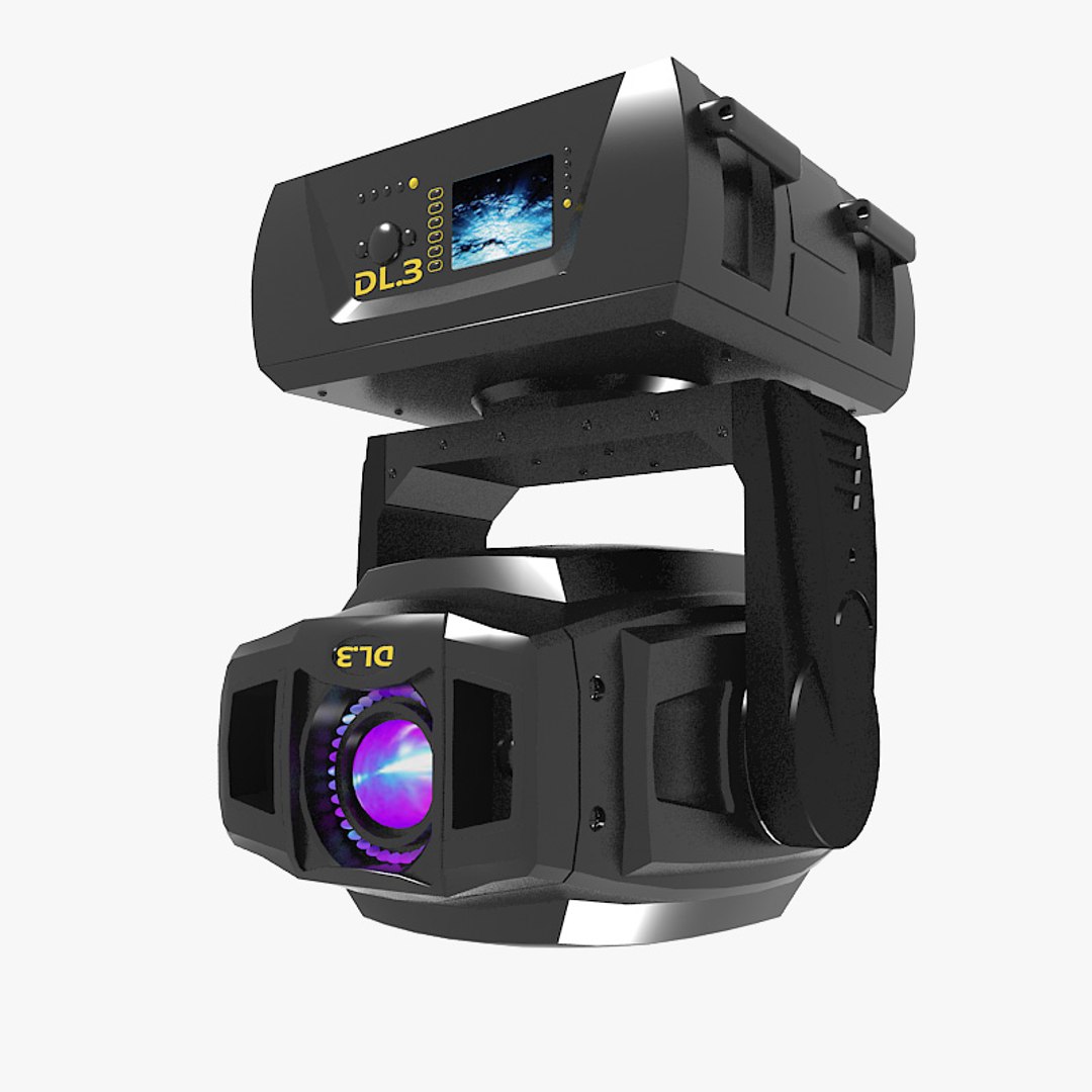 3d Barco Dl3 Digital Automated Model