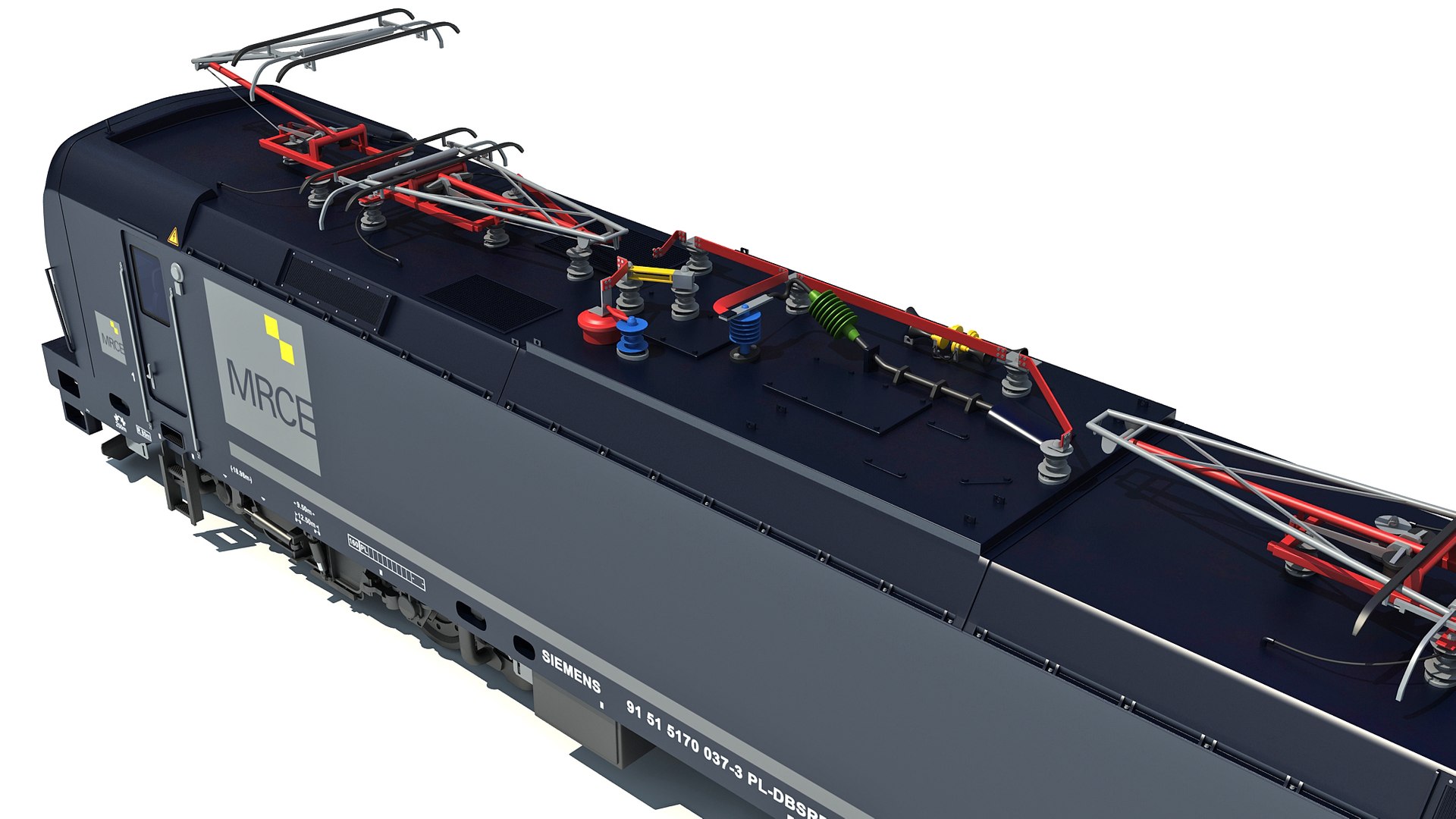 Siemens Vectron Locomotive Mrce 3D Model - TurboSquid 1611783