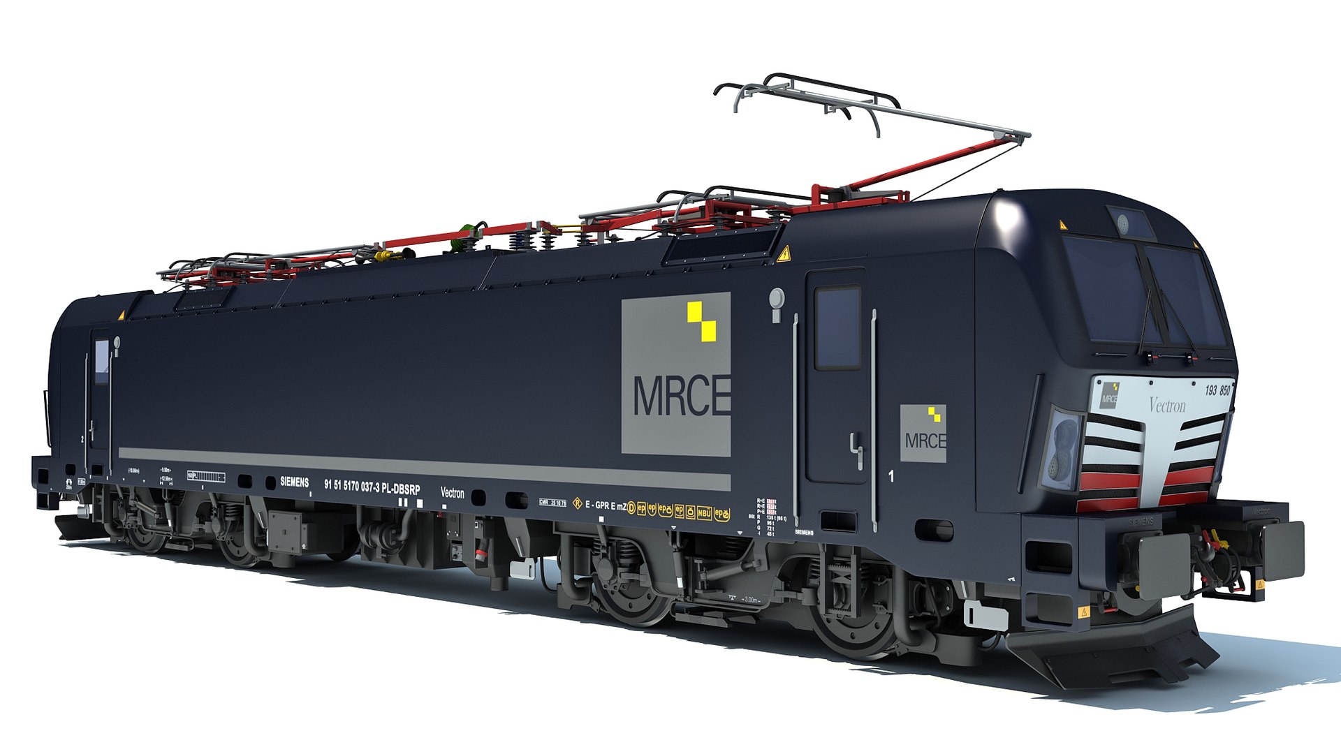 Siemens Vectron Locomotive Mrce 3D Model - TurboSquid 1611783