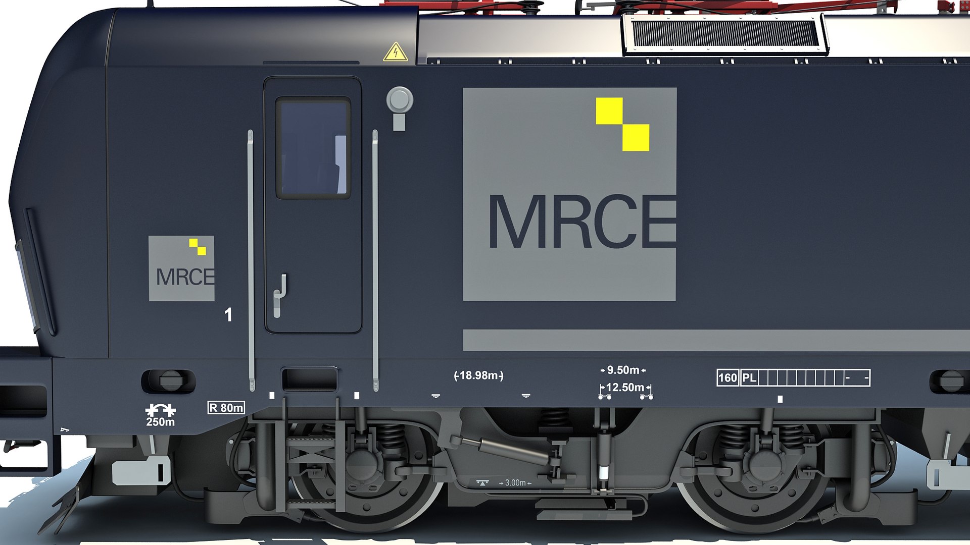 Siemens Vectron Locomotive Mrce 3D Model - TurboSquid 1611783