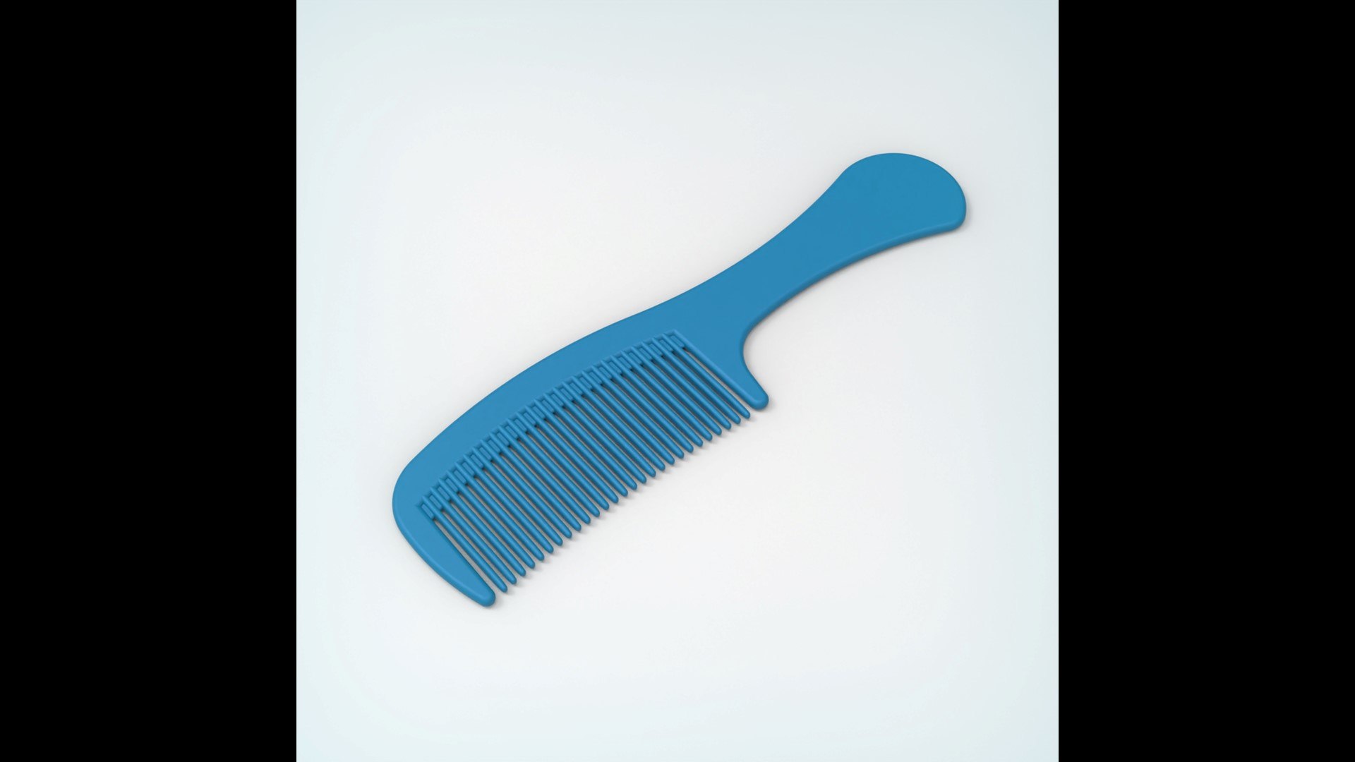 Printable Hair Comb 3D Model - TurboSquid 2288809