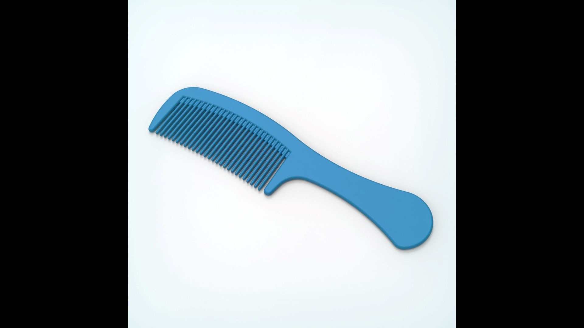 Printable Hair Comb 3D Model - TurboSquid 2288809