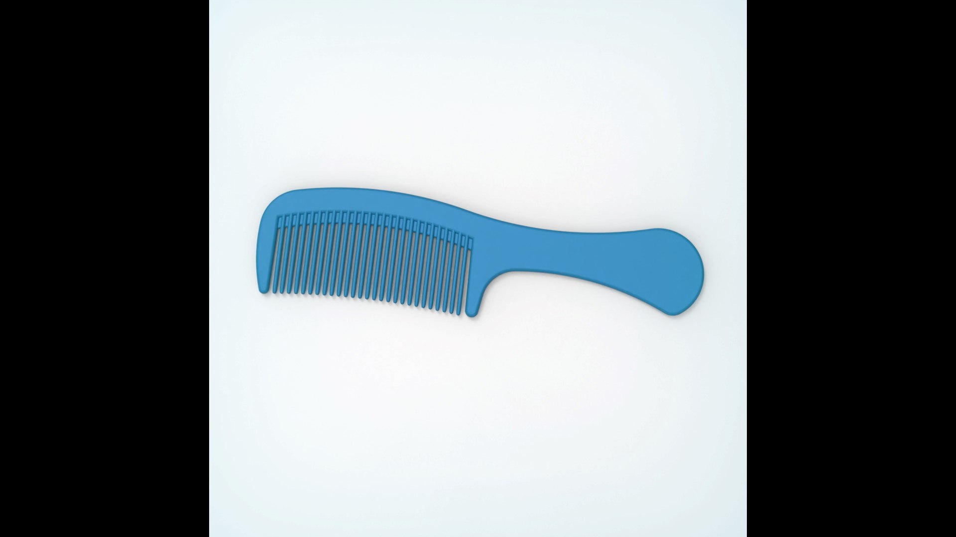 Printable Hair Comb 3D Model - TurboSquid 2288809